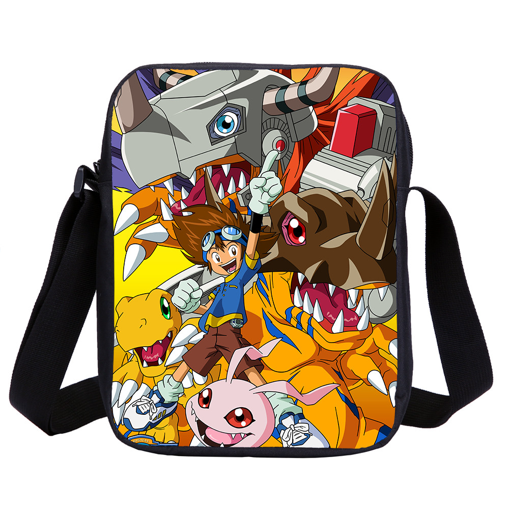 Wholesale Messenger Bag Digimon Digital Monster Kids Small Satchel Bag ...