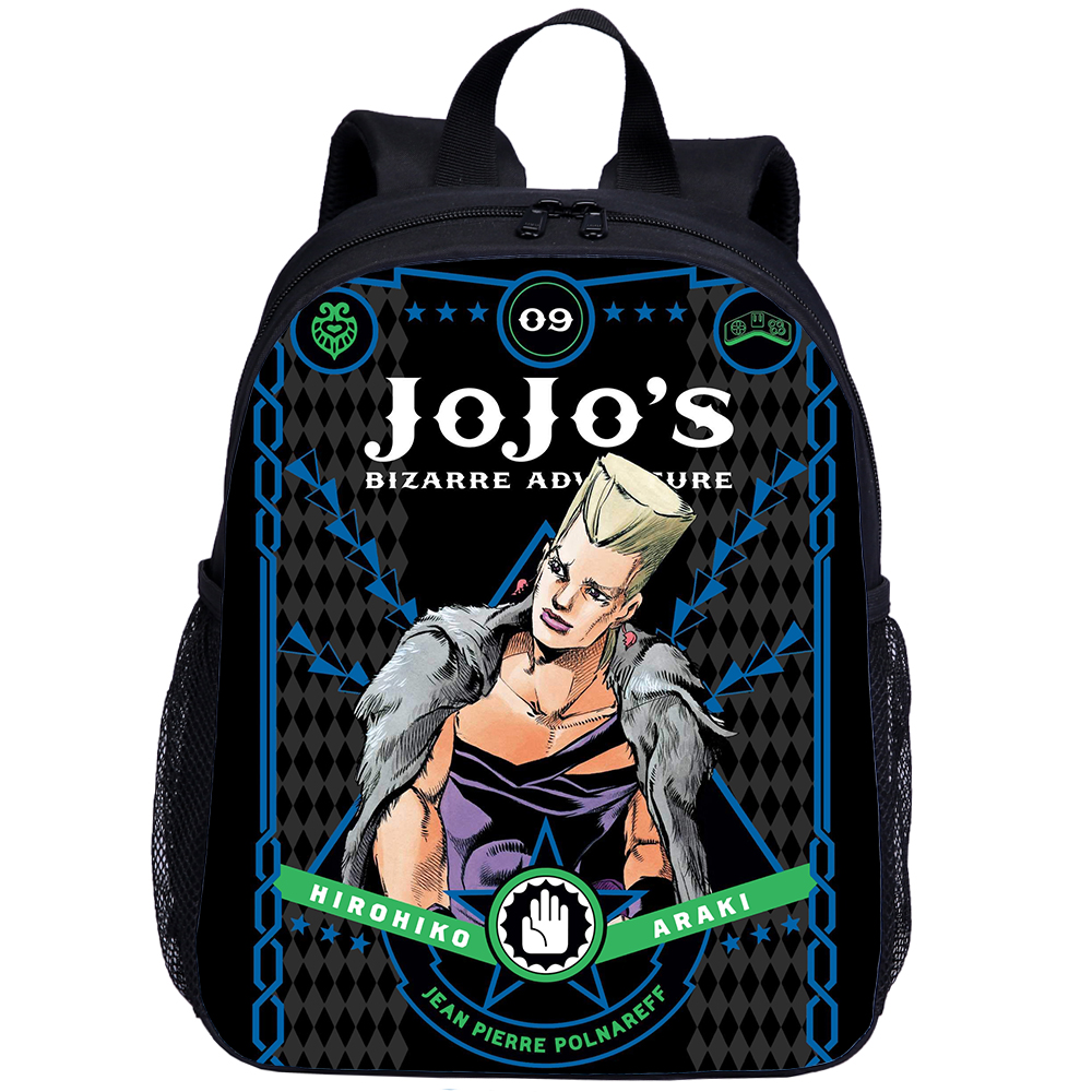 Jojo Bizarre Adventure Kawaii Toddler Backpack Cartoon Style Little ...