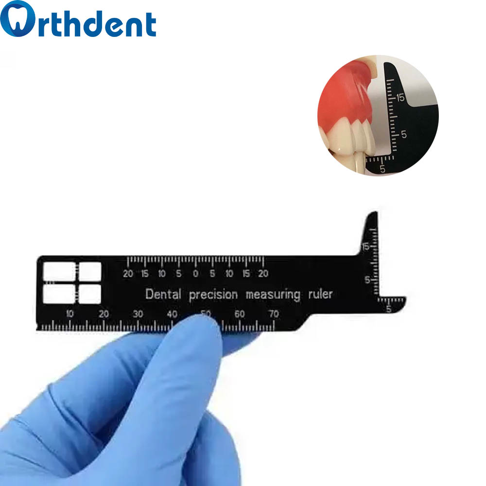 Orthdent Dental Precision Measuring Ruler Medical Aluminium Endodontic ...