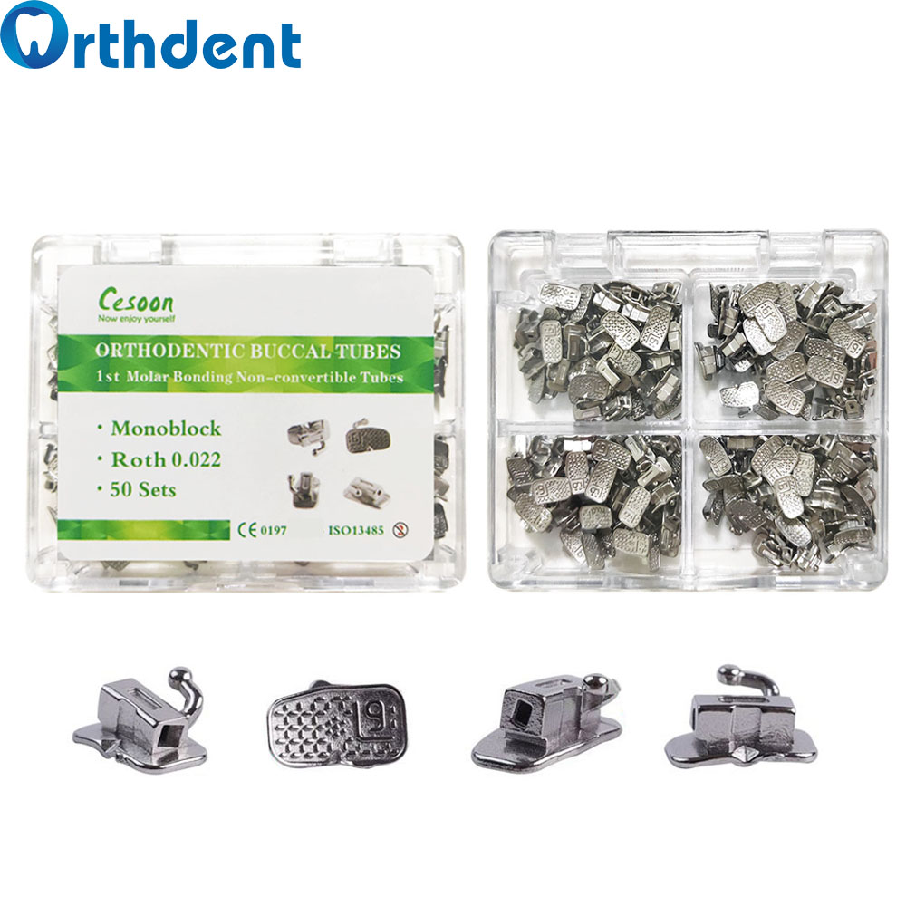 200Pcs/Set Dental 1st MBT/Roth 022 Buccal Tubes Non-convertible ...