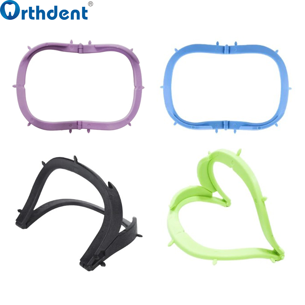 1Pc Dental Foldable Frame Rubber Dam Sheet Holder Autoclavable Plastic ...