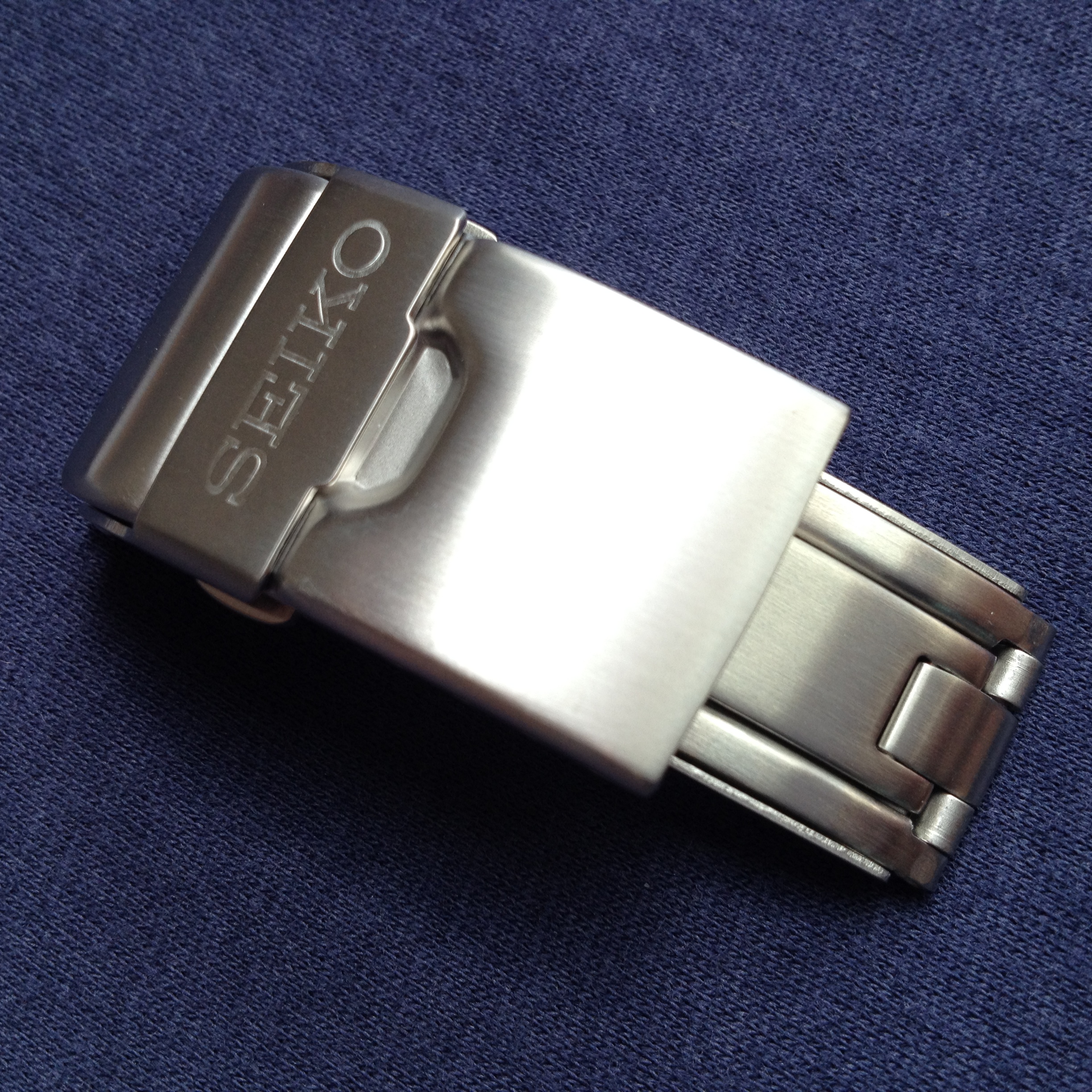 Original SEIKO Titanium Expanding Clasp Buckle Marinemaster SBDX001 ...