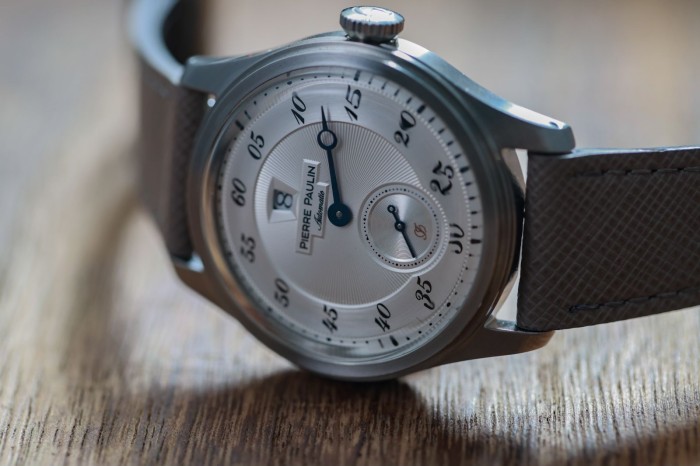 Copy NEW Pierre Paulin Jumping Hour Automatic Seagull St17 mechanical watch steel watch Vintage ...