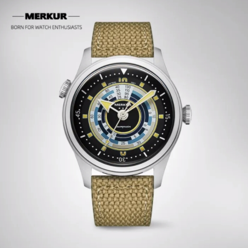 NEW Pierre Paulin Dual Crown World Time Enamel Dial casual manual ...