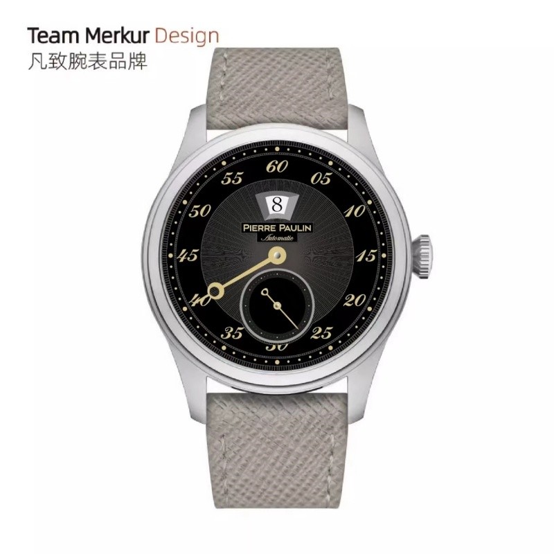 NEW Pierre Paulin Jumping Hour Automatic Seagull St17 mechanical watch ...