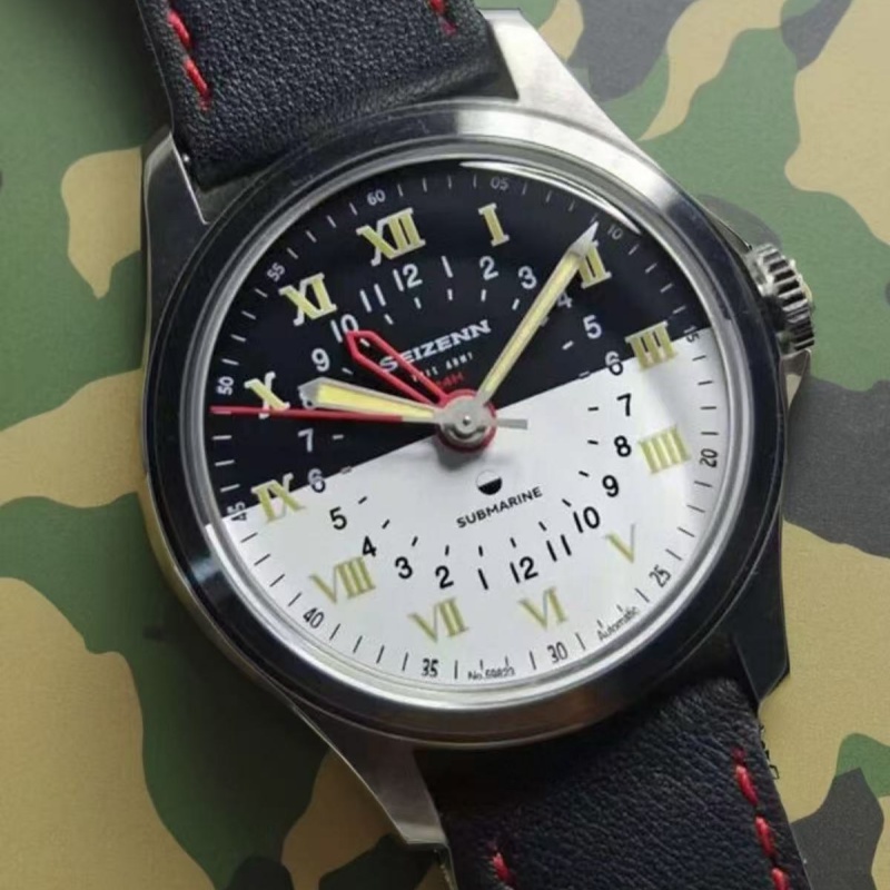 Fanzhi 24-hour automatic mechanical retro luminous mechanical watch