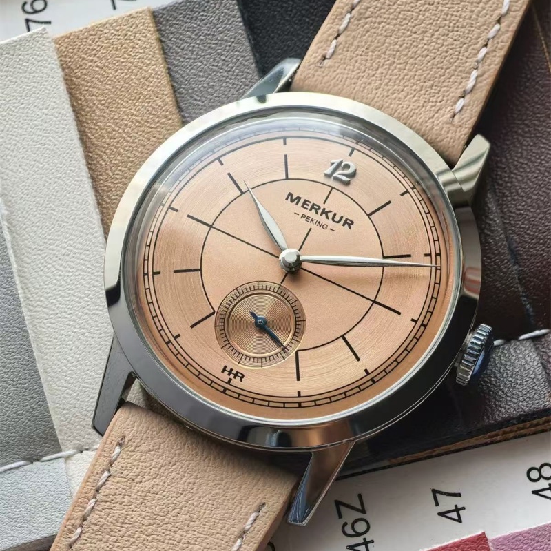 The New MERKUR flying saucer shell manual mechanical watch men's ...