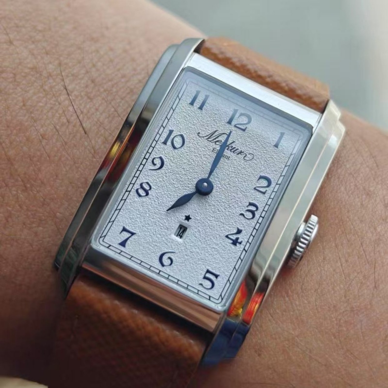 Square watch sapphire formal automatic mechanical movement