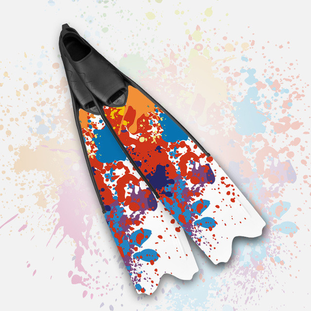 Professional adult freediving fins Wave freediving fins
