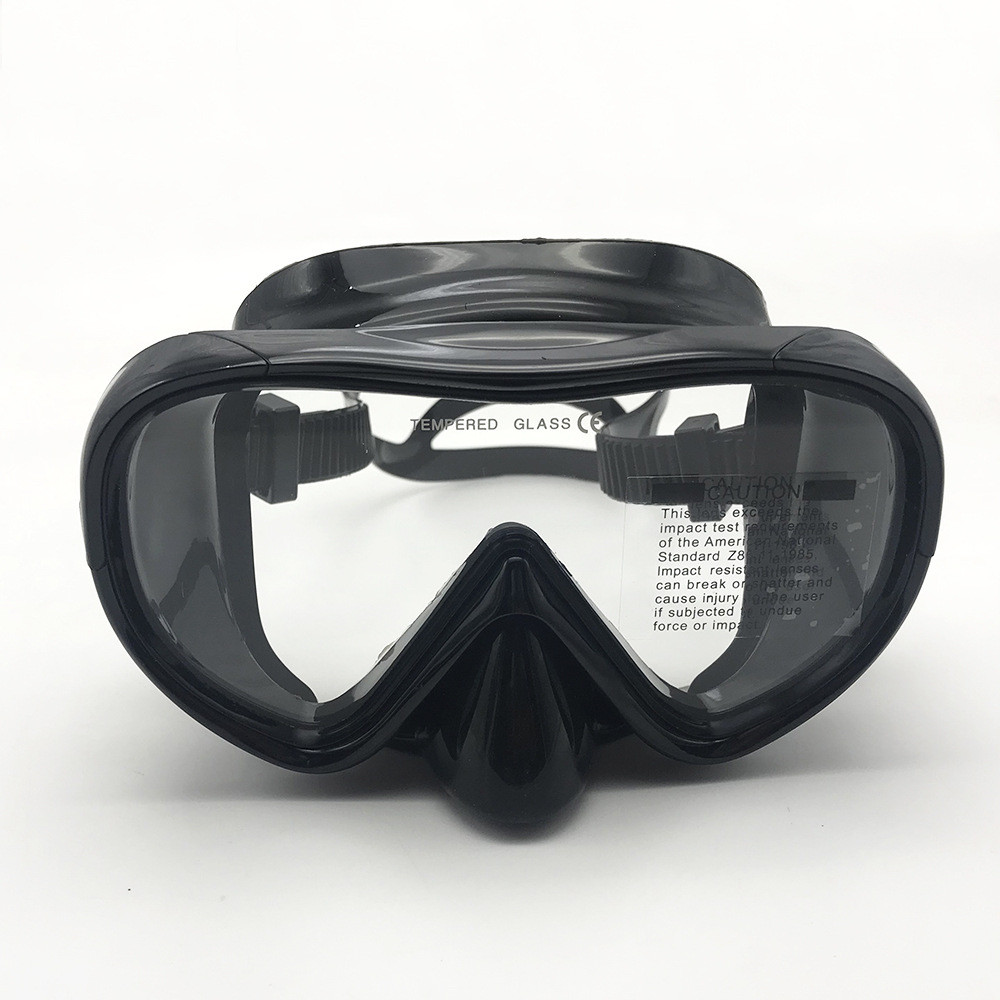 2020 New Silicone Tempered Glass Scuba Diving Mask