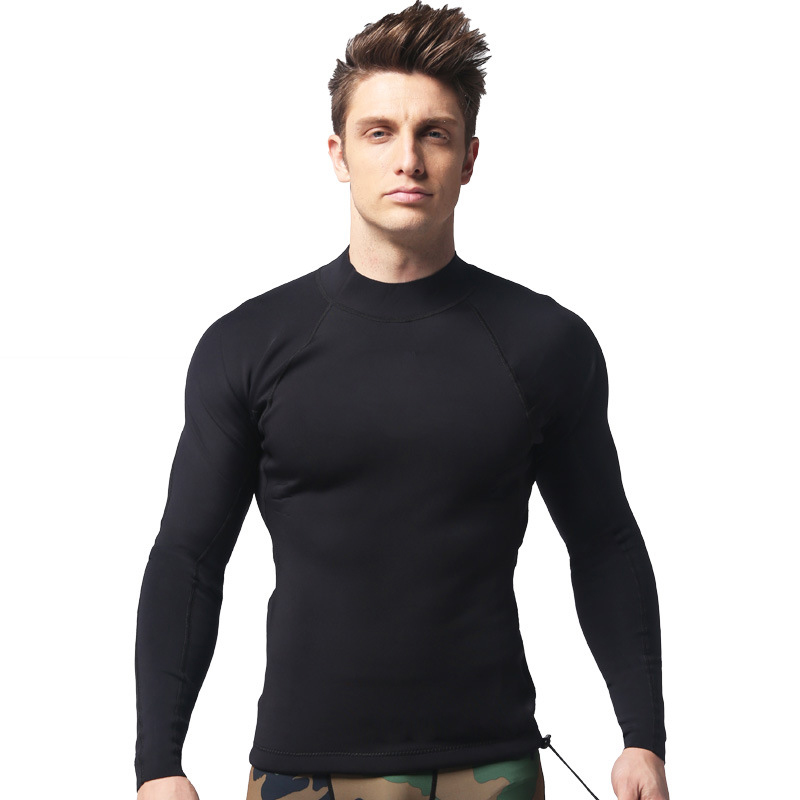 1.5mm Neoprene Rashguard Wetsuit Top Long Sleeve