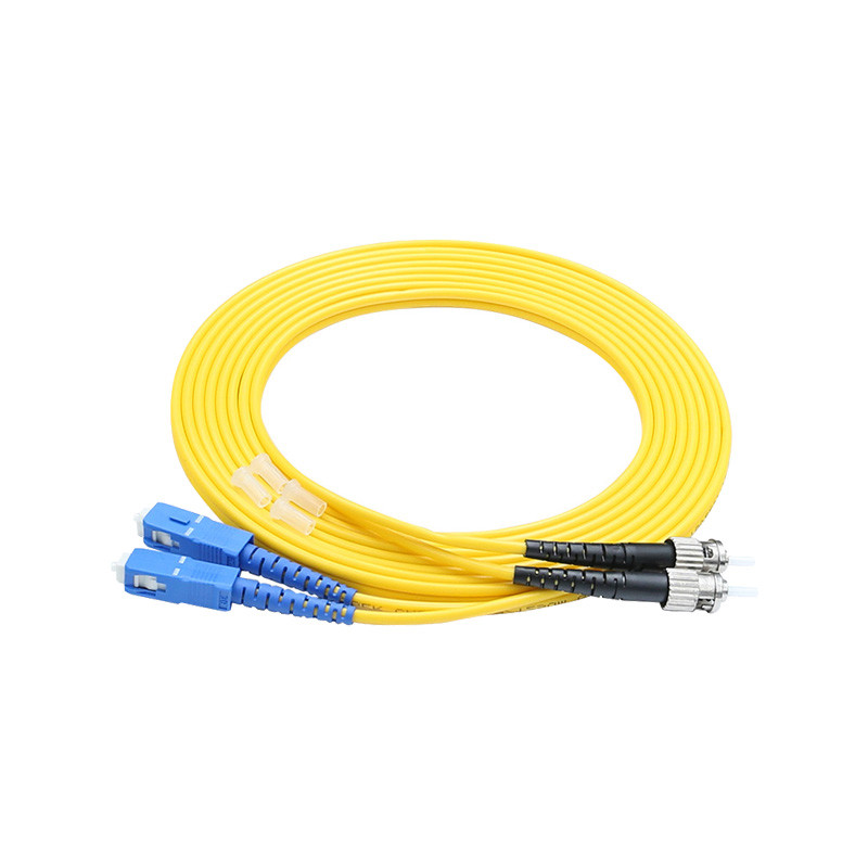 Fiber optic patch cord ST-SC single mode 2 cores 1-150M customizable