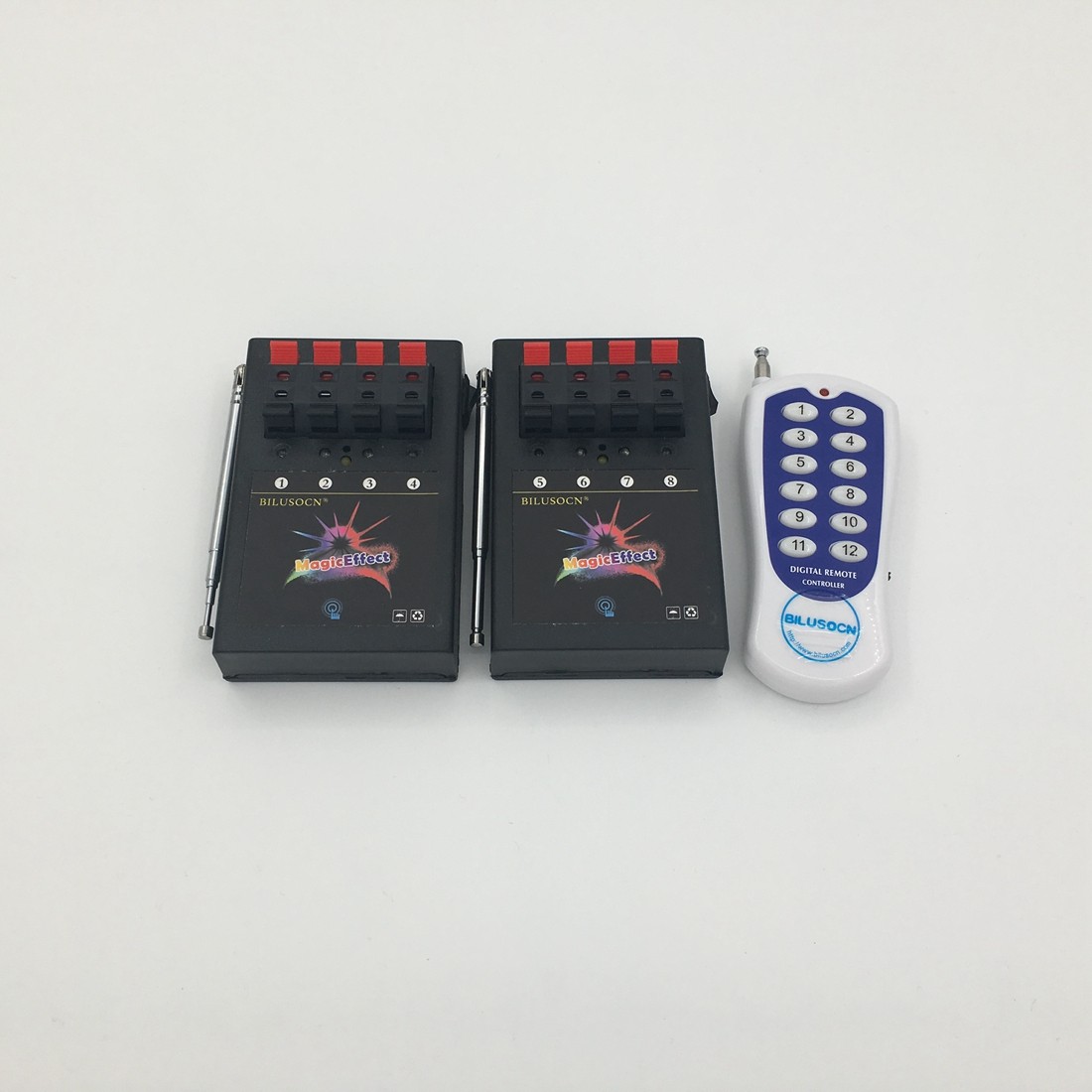 BILUSOCN 8channel fireworks firing system+wireless pyrotechnic equipment