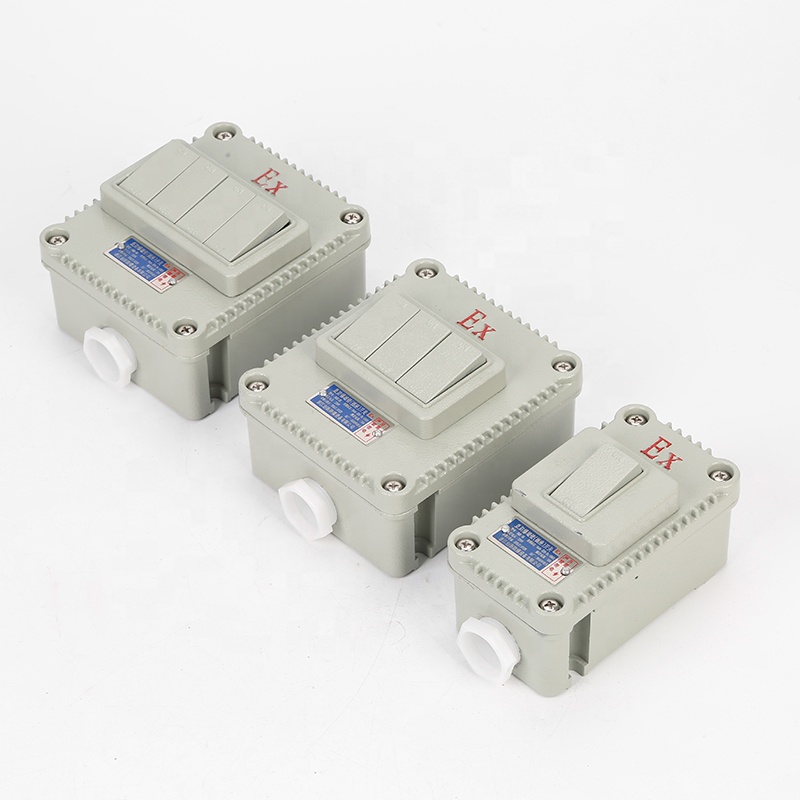 Explosion-proof wall switch BQK one two three four has the certificate ...