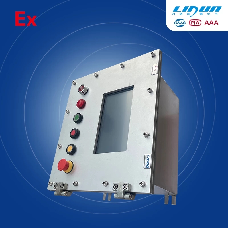 Explosion proof display control box Explosion proof box Intrinsically ...
