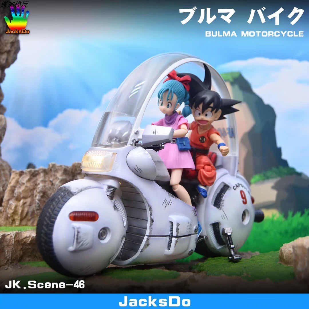 【Preorder】JacksDo Studio Dragon Ball Bulma motocycle resin statue deposit