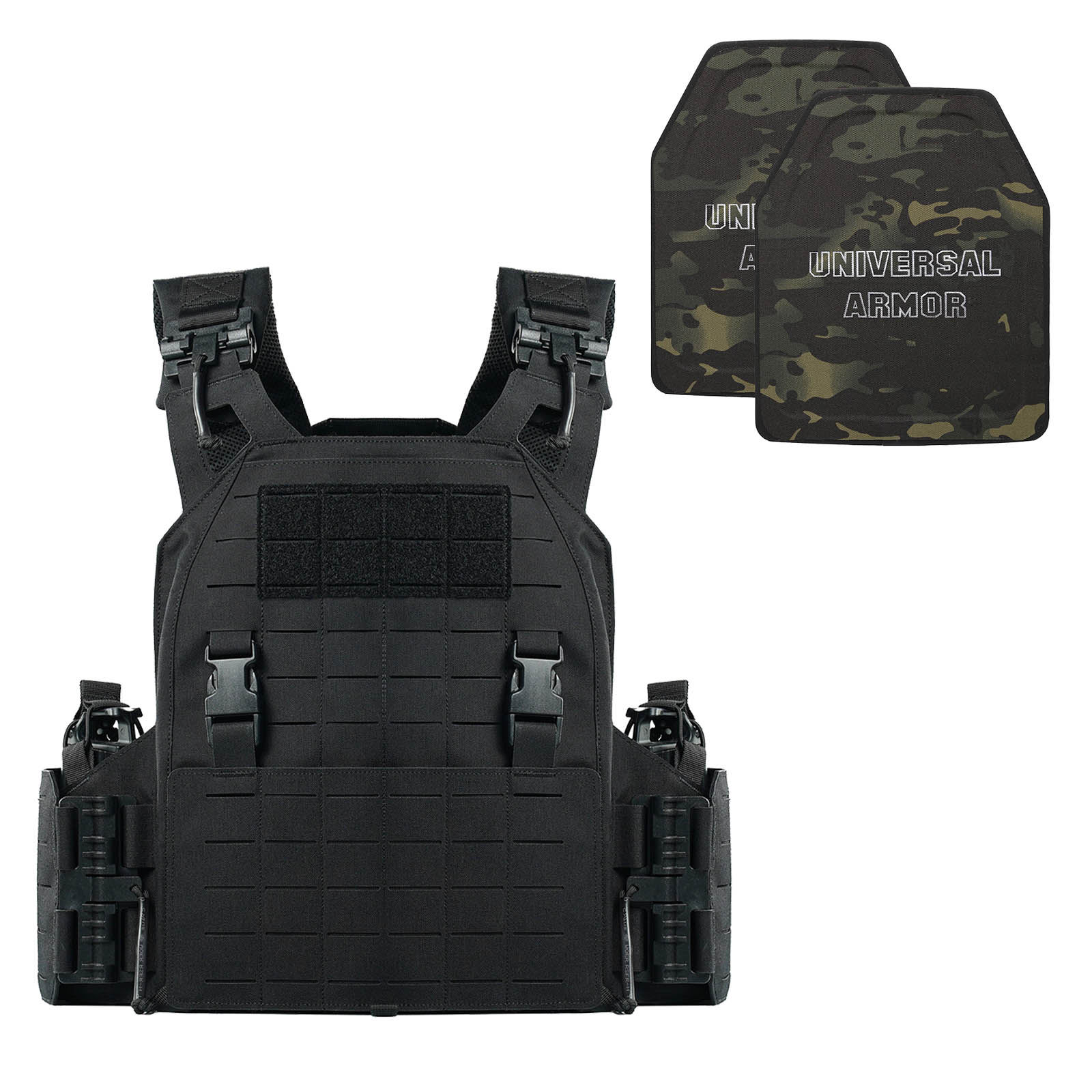 TacticalXmen Level IV Plates Rifle Rated Body Armor with Laser Cut ...
