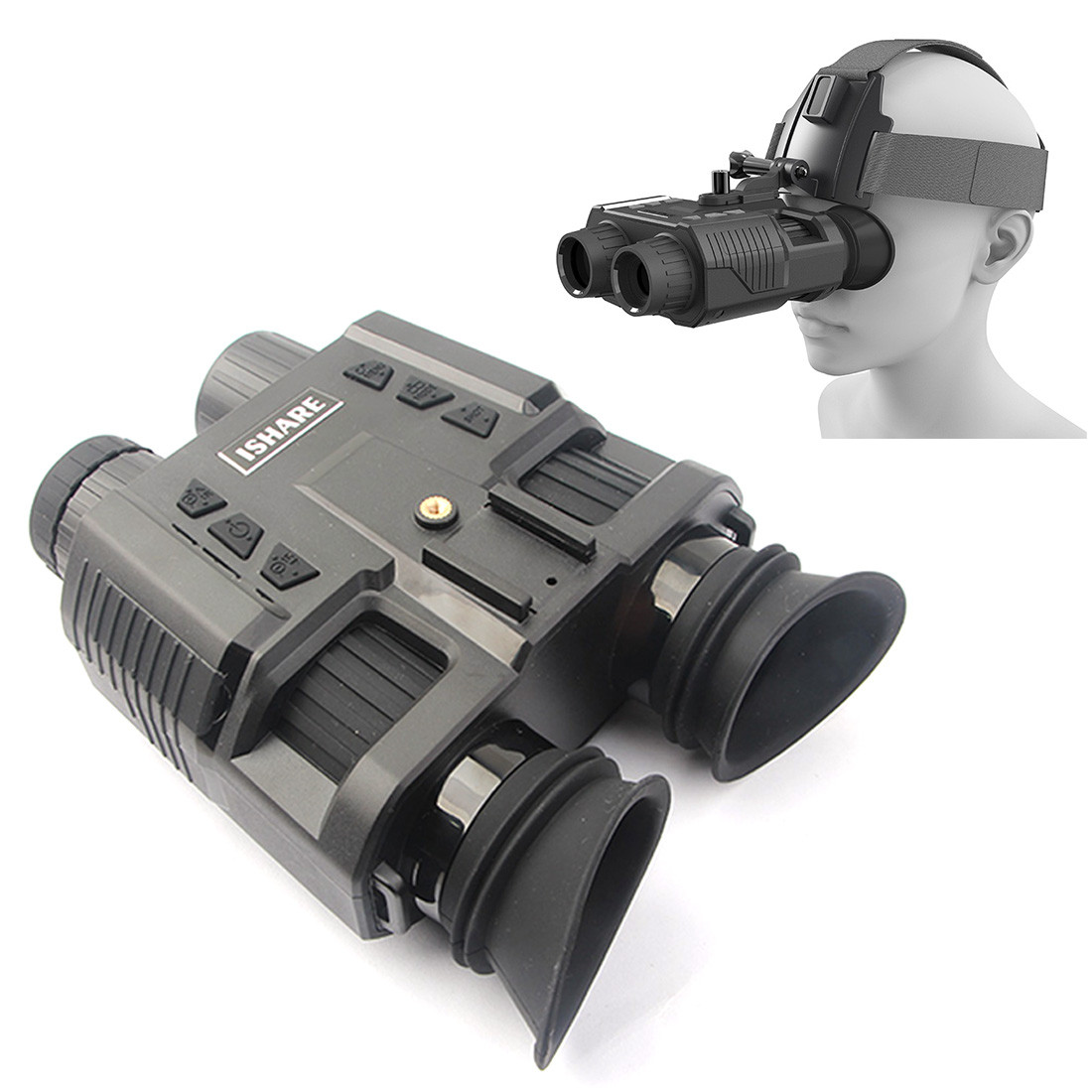 USD$ 349.99 - HD Digital Night Vision Goggle Outdoor Head-mounted ...