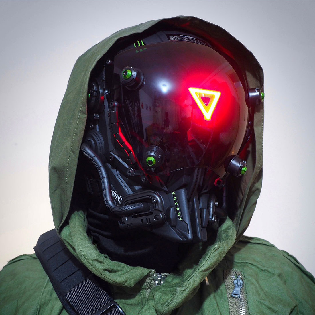 TacticalXmen Cyberpunk Helmet Mask Cyberpunk Cosplay Helmet Tactical ...