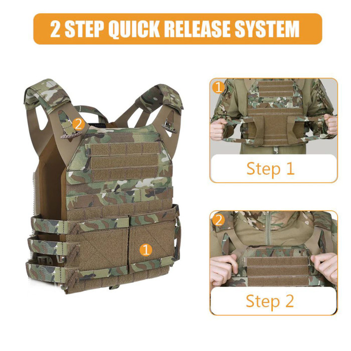 Lightweight Military Armor Tactical Vest-TacticalXmen