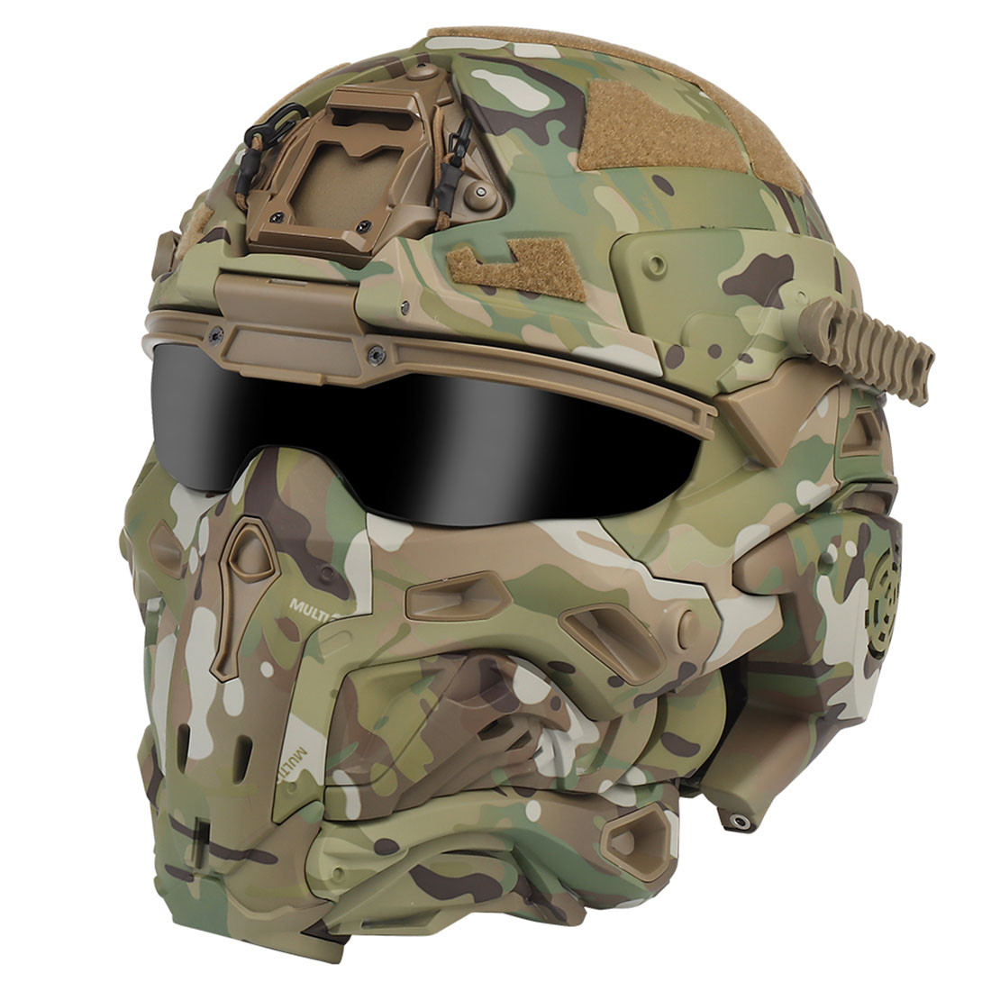 HL-98 Tactical Helmet with Built-in Communication Earphone-TacticalXmen