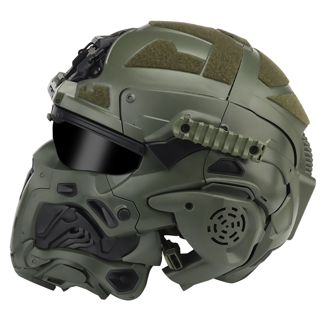 HL-98 Tactical Helmet with Built-in Communication Earphone-TacticalXmen