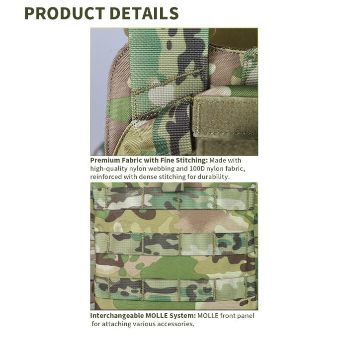 6094 Outdoor Multifunctional Tactical Vest-TacticalXmen