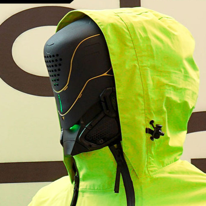Future Punk Mask with Colorful View-TacticalXmen