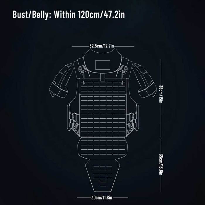 UTA UNIVERSAL TACTICAL ALLIANCE Rhino D-Defense Fortress Tactical Vest ...