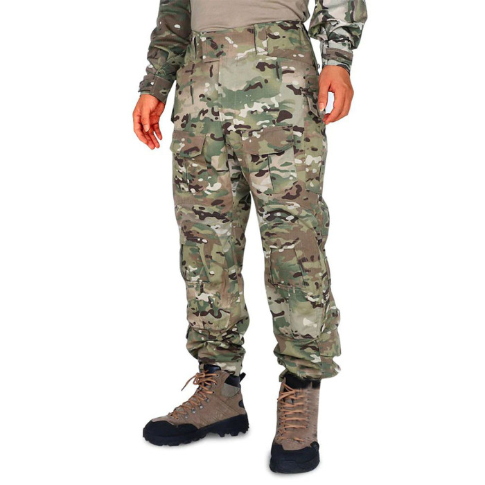 TacticalXmen Men G3 Assault Combat Uniform Set with Knee Pads Multicam ...