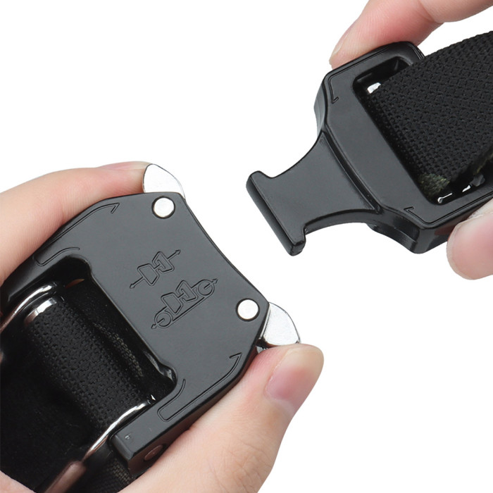 MOLLE Mounting Lightweight Belt Quick Release Metal Buckle-TacticalXmen