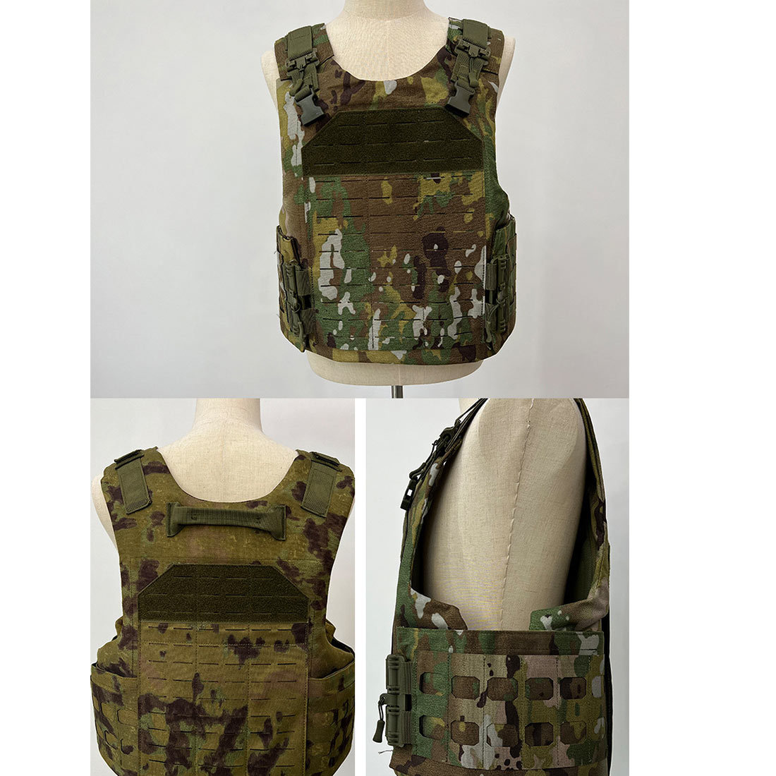 Outdoor Portable Removable MOLLE Plate Carrier Tactical Vest-TacticalXmen