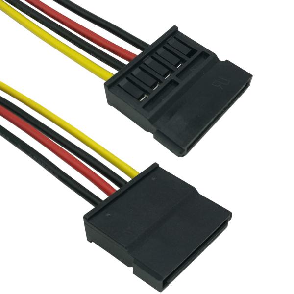 Us 635 Comeap 2 Pack 4 Pin To Sata Female Hard Drive Power Adapter Cable Compatible With