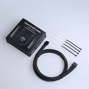 Fasgear PCIe 5.0 GPU Power Cable Sleeved 70cm | 16pin(12+4) 12VHPWR ...