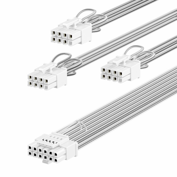 Fasgear PCIe 5.0 GPU Power Cable Sleeved 70cm | 16pin(12+4) 12VHPWR ...