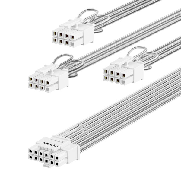 Fasgear PCIe 5.0 GPU Power Cable Sleeved 70cm | 16pin(12+4) 12VHPWR ...