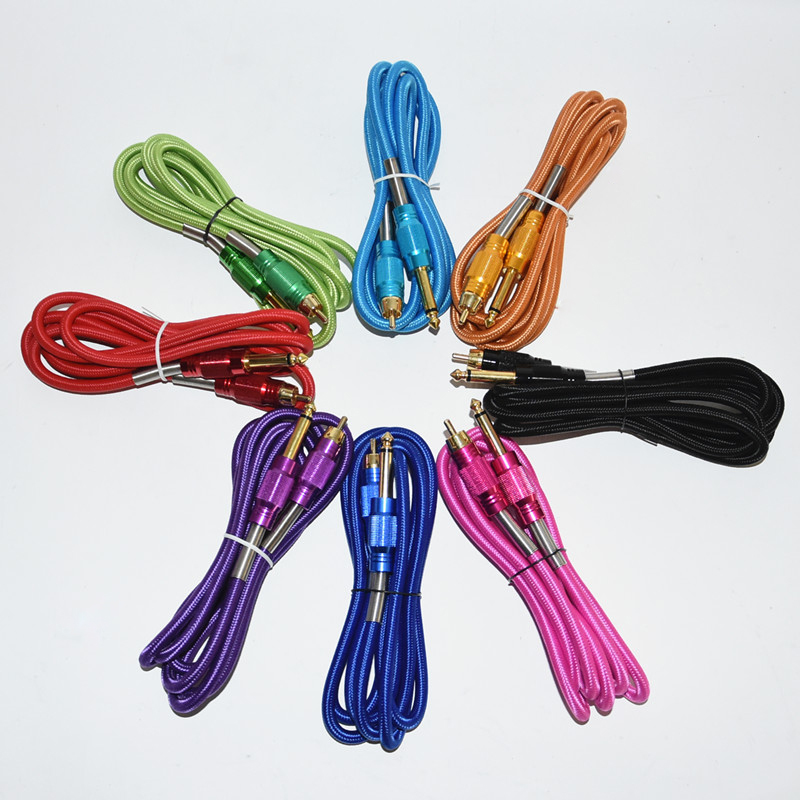 US$ 7.24 ~ US$ 10.80 - New Hot RCA Interface Cable Tattoo Clip Cord ...