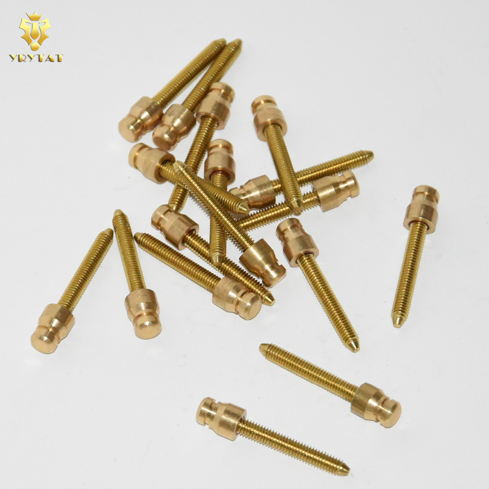 US$ 4.89 ~ US$ 5.15 - Lot Of 5PCS 4mm Thread Brass Solid Contact Screws ...