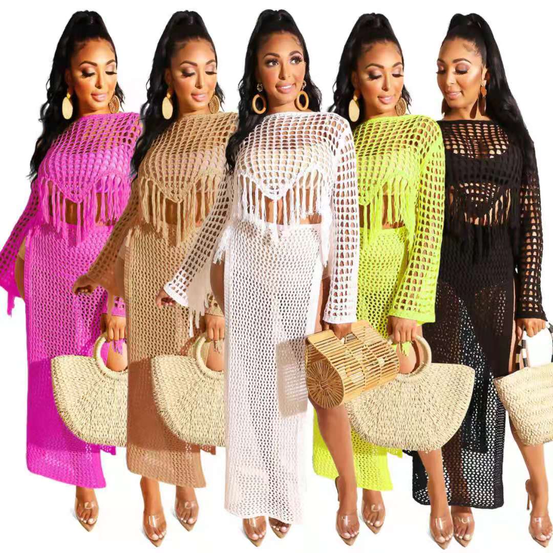 Fishnet Hollow Two Piece Women Bodysuits Bodysuit Outfit Outfits Z04758