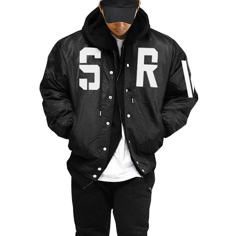 Fashion Men Stand-up Collar Jacket Coats G-34