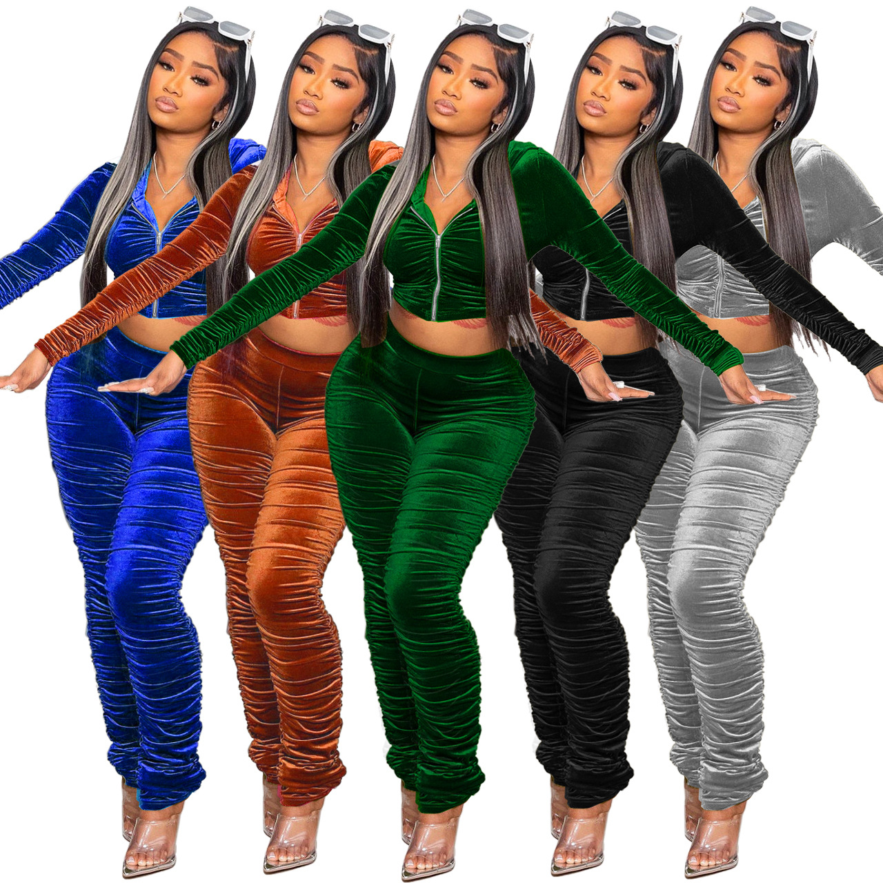 Really Hot Women Fashion Bodysuits Two pieces sets