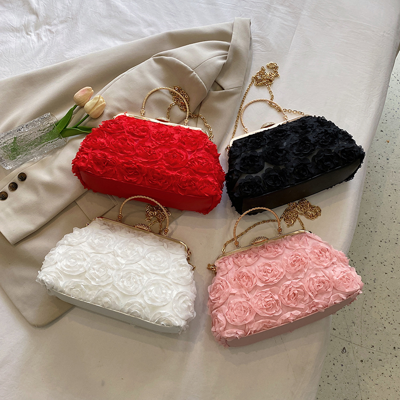 Factory Wholesale Handbags 2023 Lady Flower Chain Bags Lady Design ...