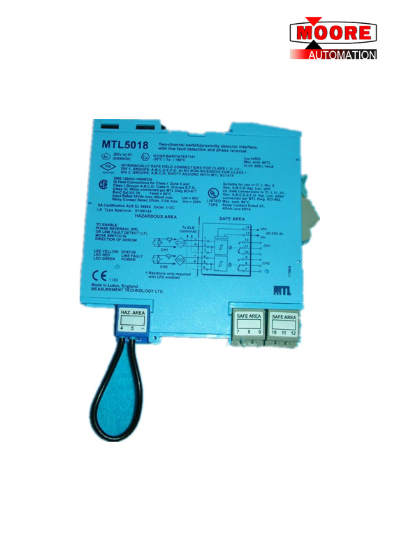 MTL MTL5018 Proximity Detector Interface
