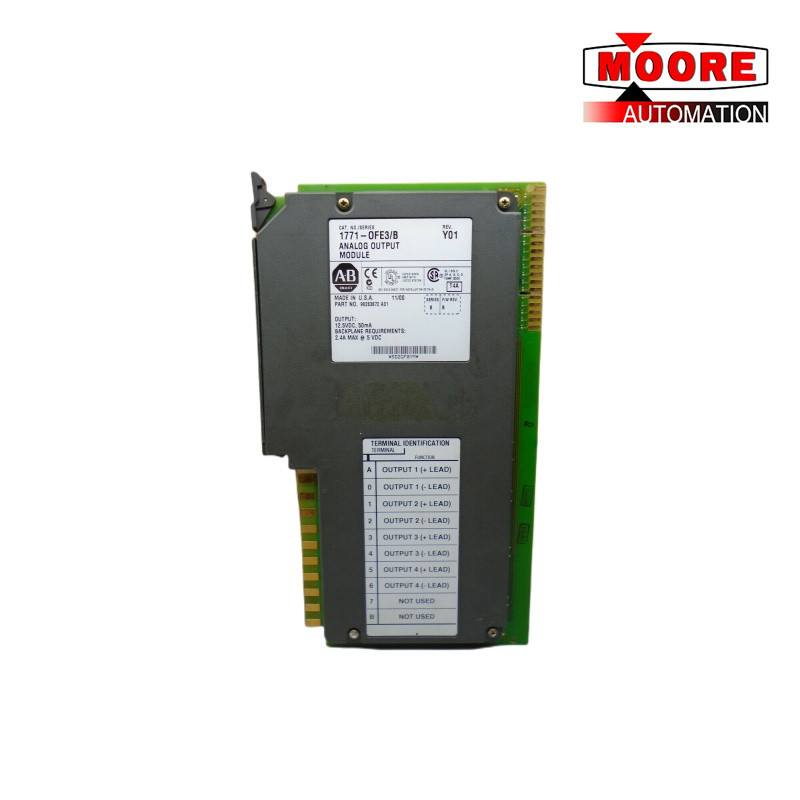 Allen Bradley Rockwell 1771-OFE3 Analog Output Module