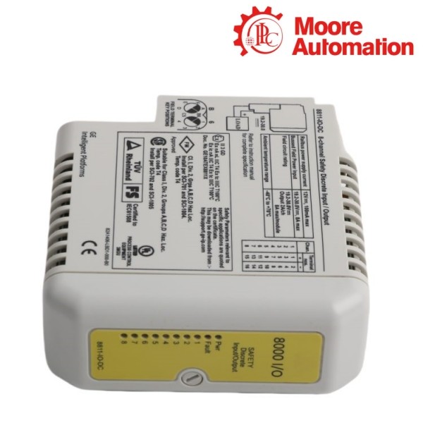 GE 8811-IO-DC Safety Discrete Input/Output Module