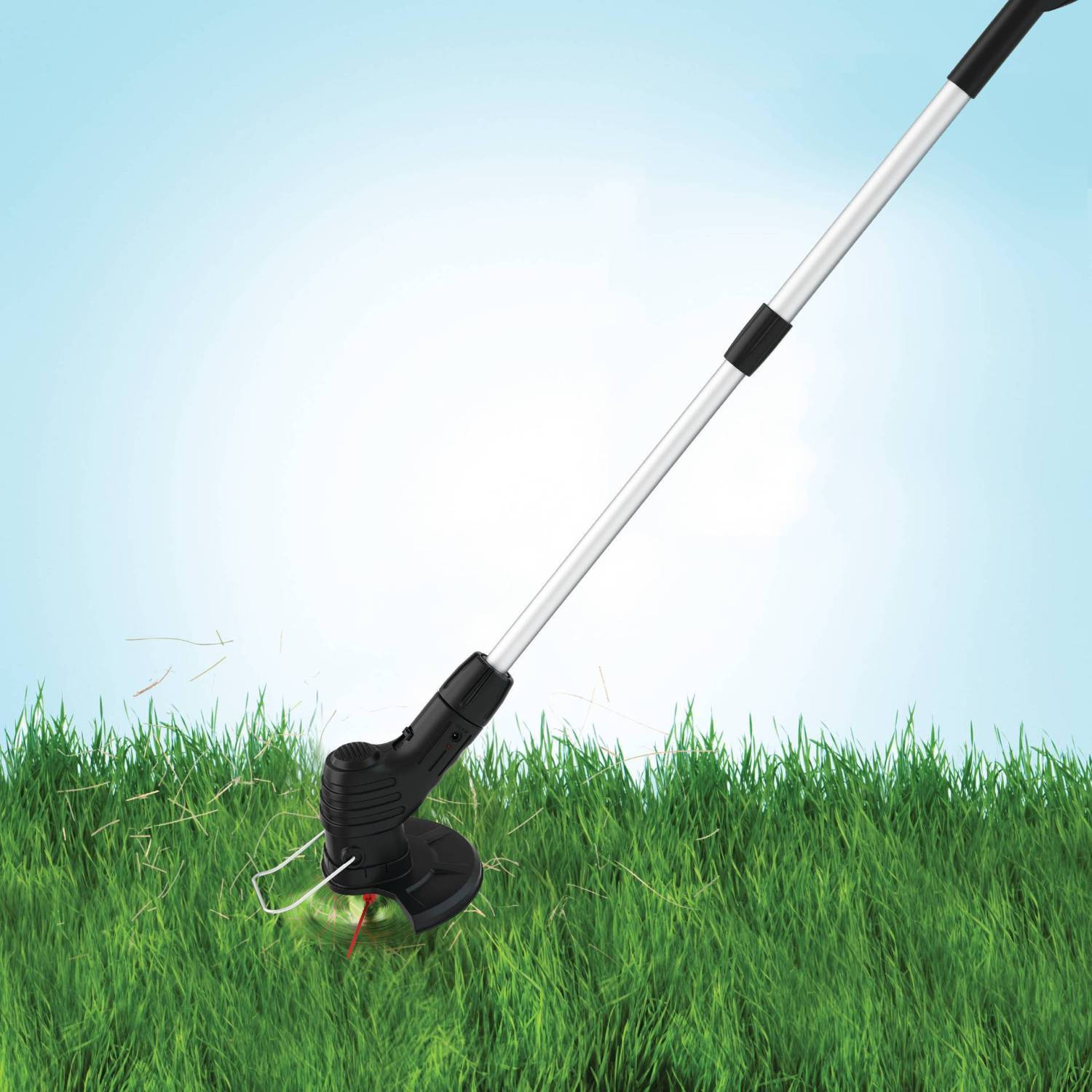 Bionic Rechargeable Lawn Trimmer in Black