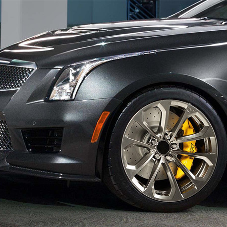 Cadillac ATS 18 inch 9J forged wheels Aluminium alloy 6061 gun metal ...