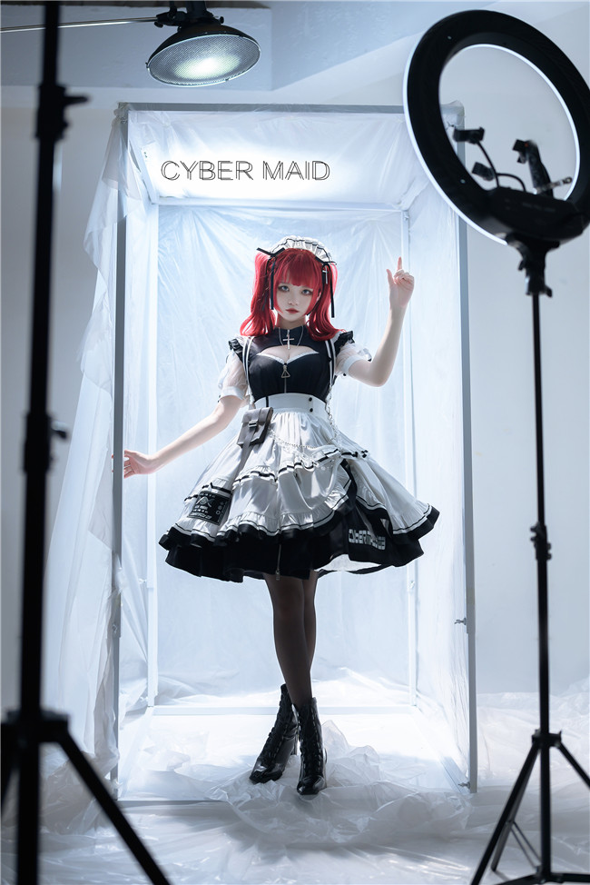Lilith House ~Cyber Maid Maid Lolita Dresses