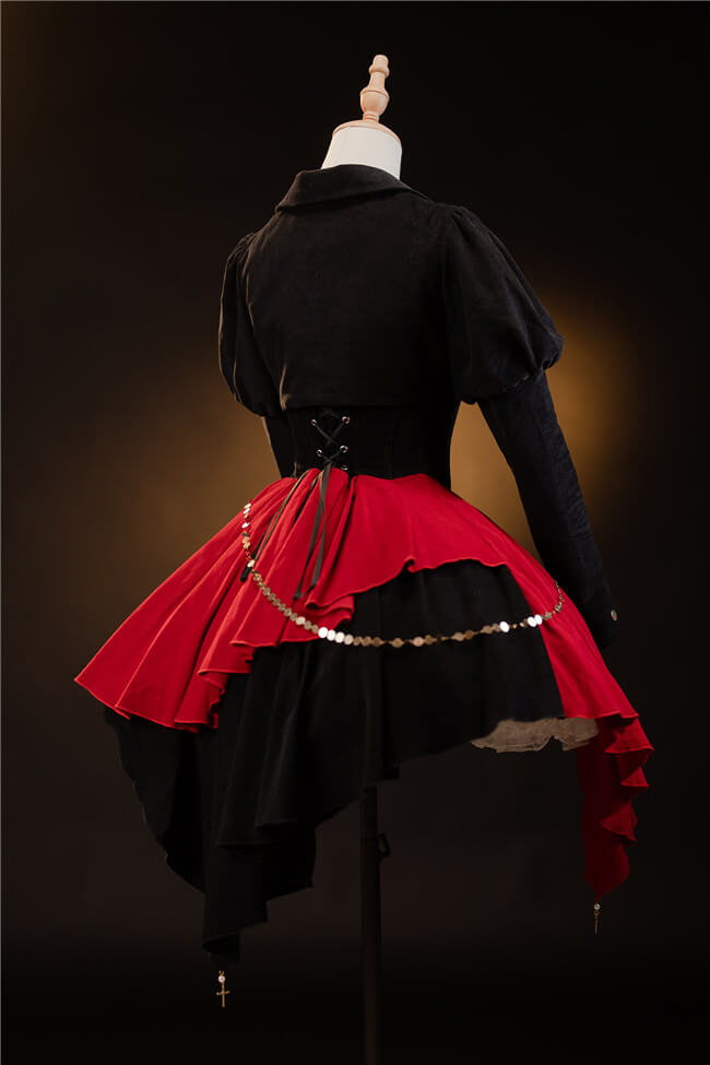 Doris Night The Feast of Roses Lolita Dress and Coat -My Lolita Dress