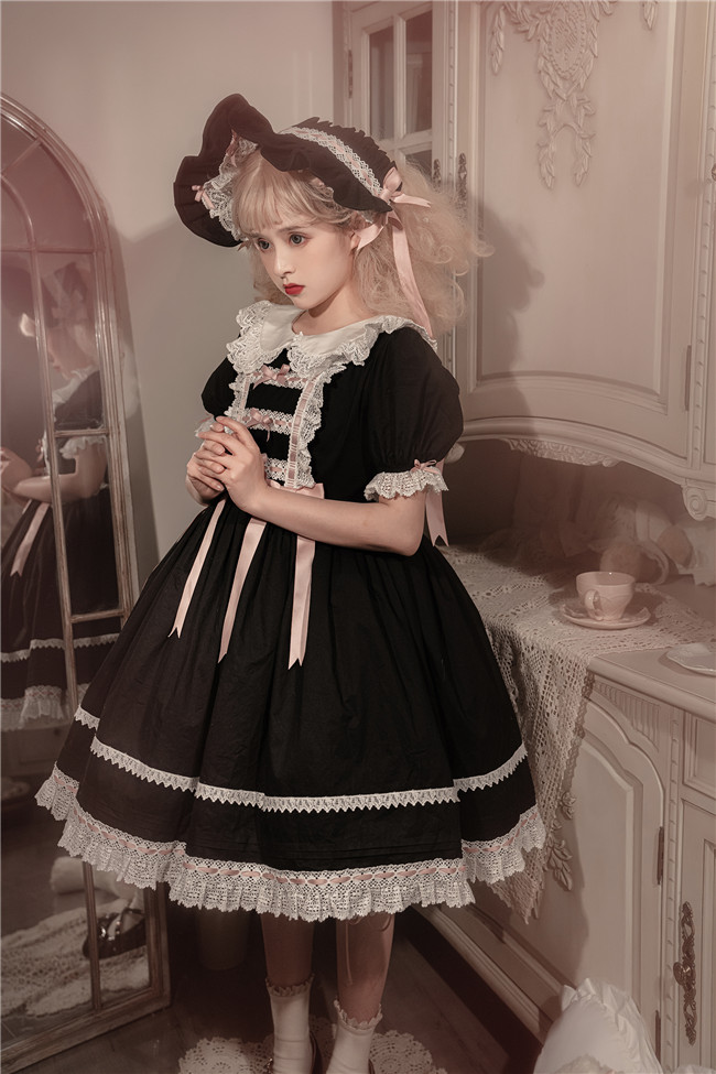 Laura's Doll Cotton Lolita One Piece and Jumpers -My Lolita Laura's Doll Cotton Lolita One Piece and Jumpers -My Lolita